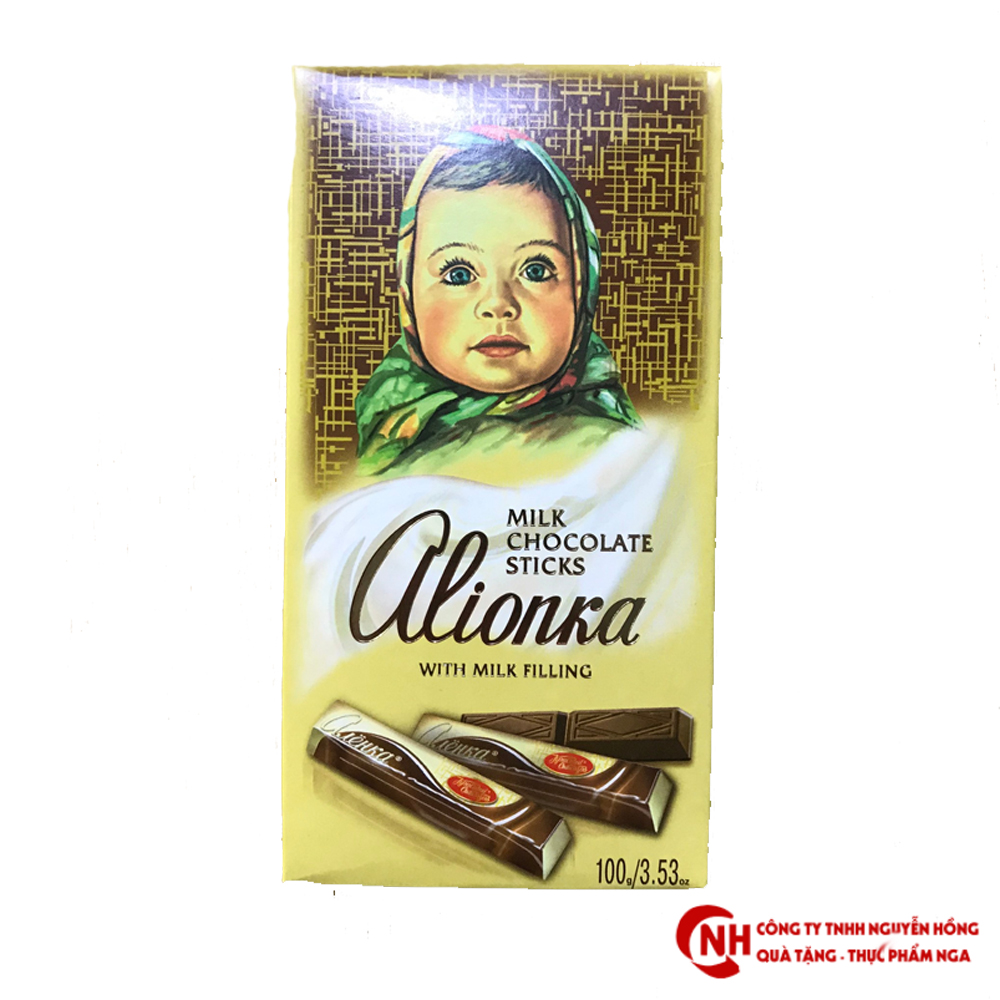 CHOCOLATE THANH ALIONKA NGA - Quà tặng lưu niệm - Thực phẩm Nga